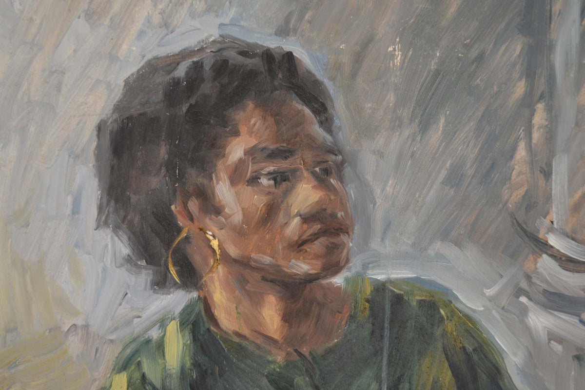 Oil painting by Francis Rudolph (1921-2005) – Malka Art